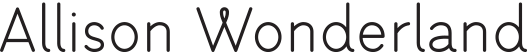 Allison Wonderland Official Store Website